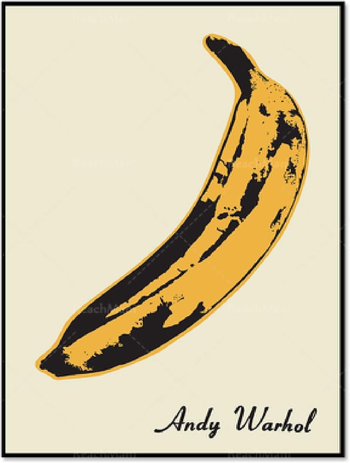 Famoso póster de Andy Warhol 《Fruit Banana》 Arte de pared de Andy ...