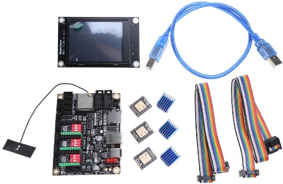 Amazon.com: DLC32 Offline Controller Mainboard 32bits ESP32 WiFi GRBL ...