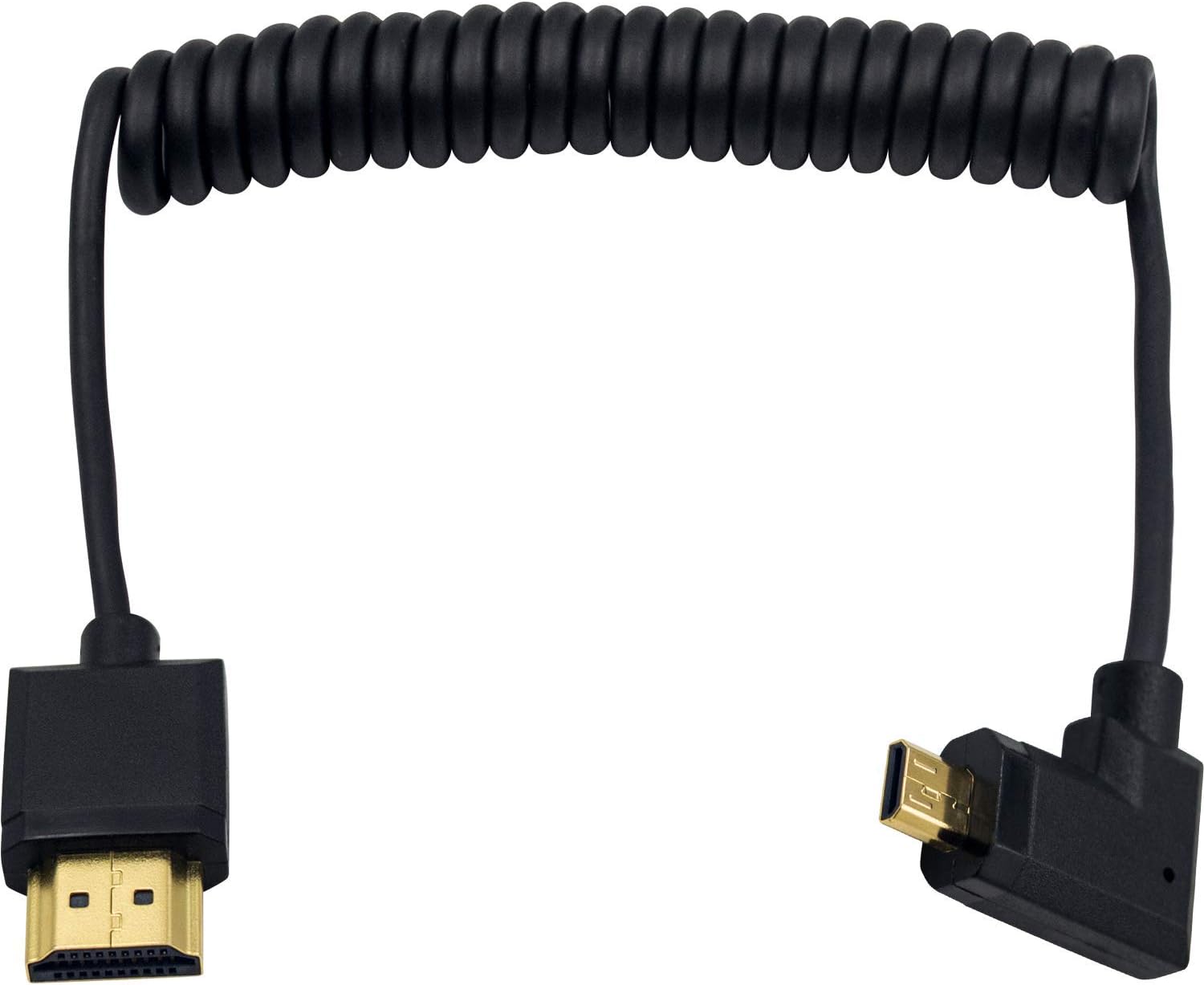 Amazon.com: Seadream Angled Micro HDMI to HDMI Cable 2Pack 1.64 Feet ...