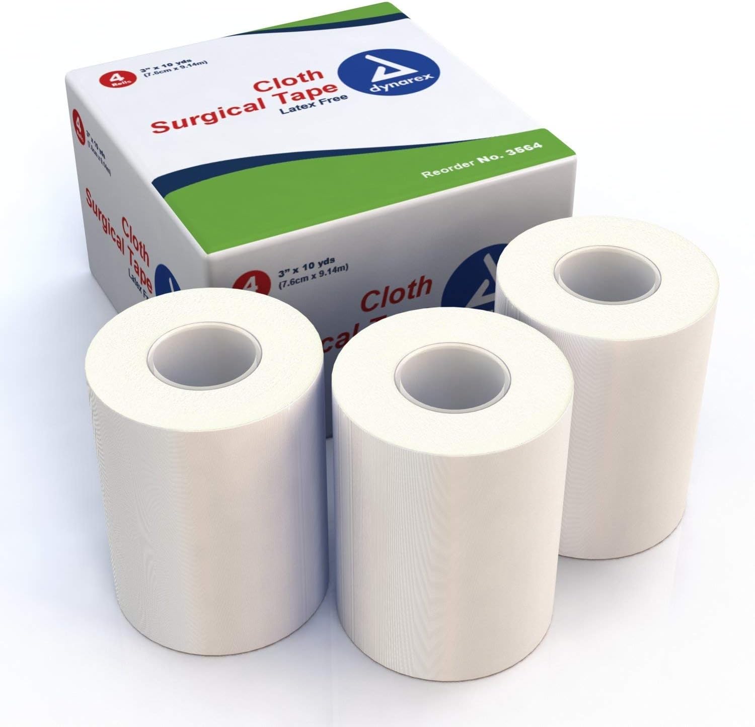 Amazon.com: TAPE SURGICAL CLOTH (4) Size: 3"X10YD : Health & Household