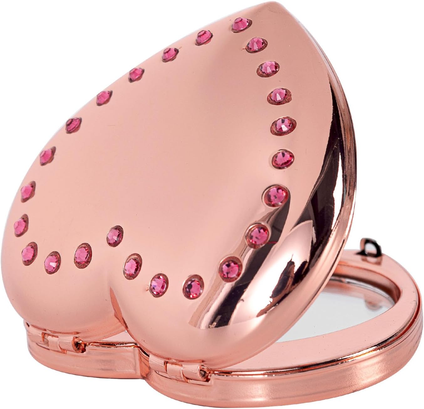 Amazon.com - DGPENGWEI Portable Compact Metal Cosmetic Mirror, Elegant ...