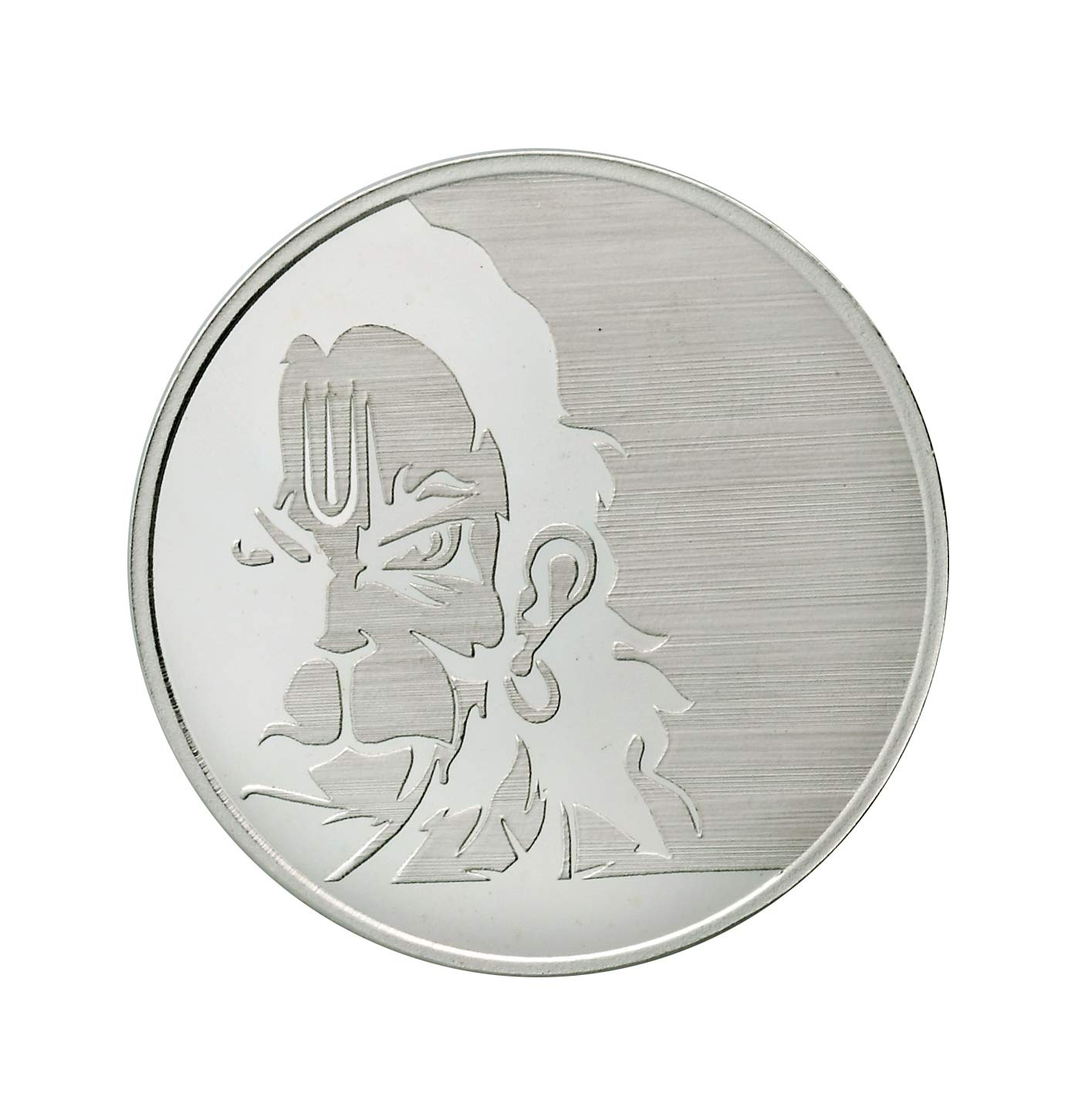 Buy Silverwala BRPL 999 Silver Purity Lord Hanuman 20 Gram Pure Silver ...