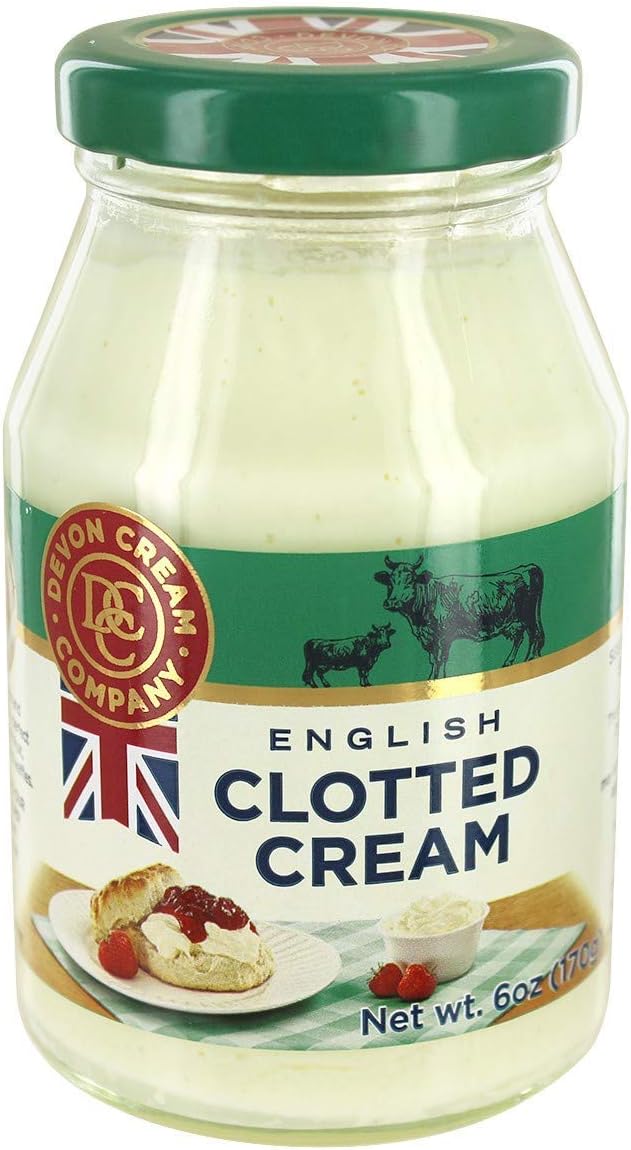 Amazon.com: The Devon Cream Company Clotted Cream 6oz (3 pack ...