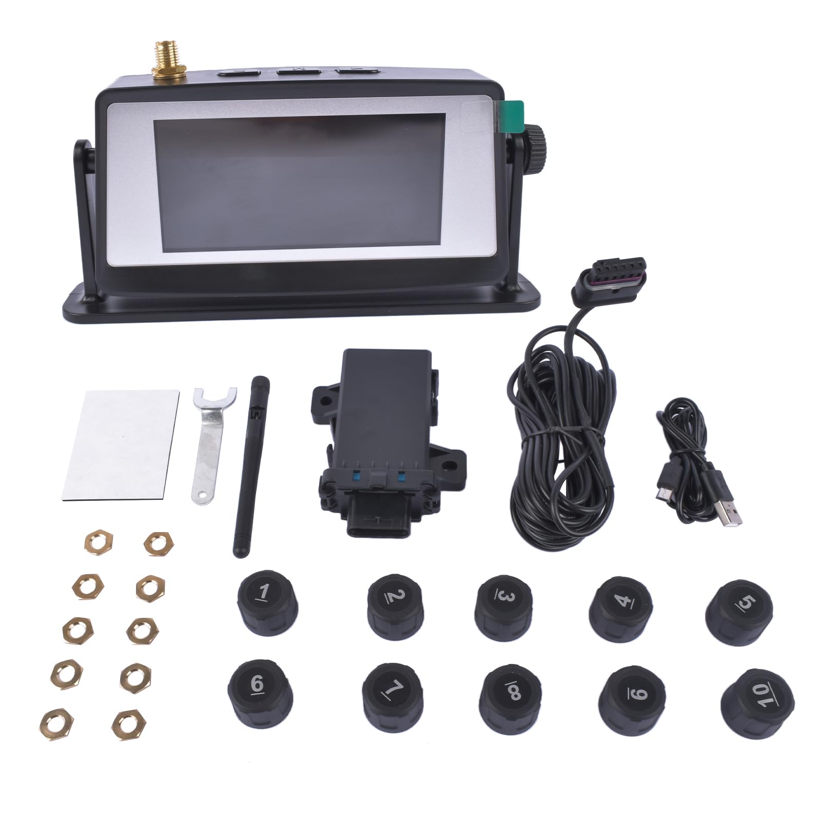 Amazon.com: GLOSSY AUTO PARTS RV TPMS Tire Pressure Monitoring System ...