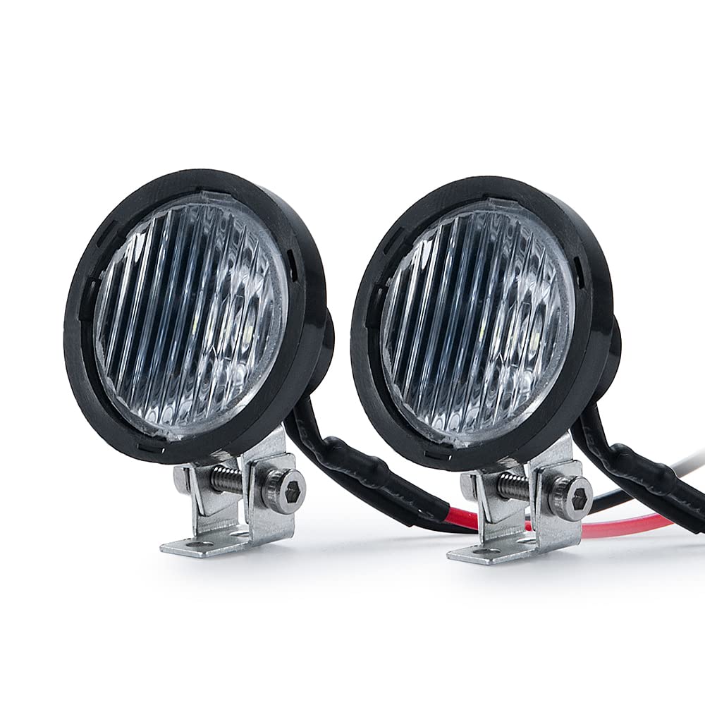 Amazon.com: MORLORDY 2Pcs RC Roof Light Headlight Spotlight for 1/10 ...