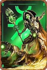 Amazon.com : Necron Cryptek physical culture Poster Signs 8 x 12 Inch ...