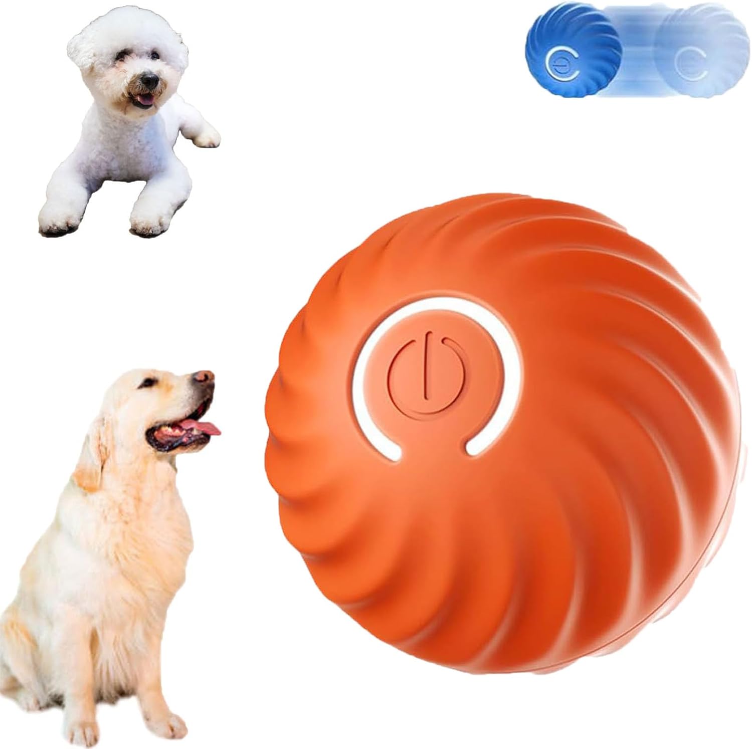 Amazon.com : Self Moving Balls for Dogs, Self Bouncing Ball for Dogs ...
