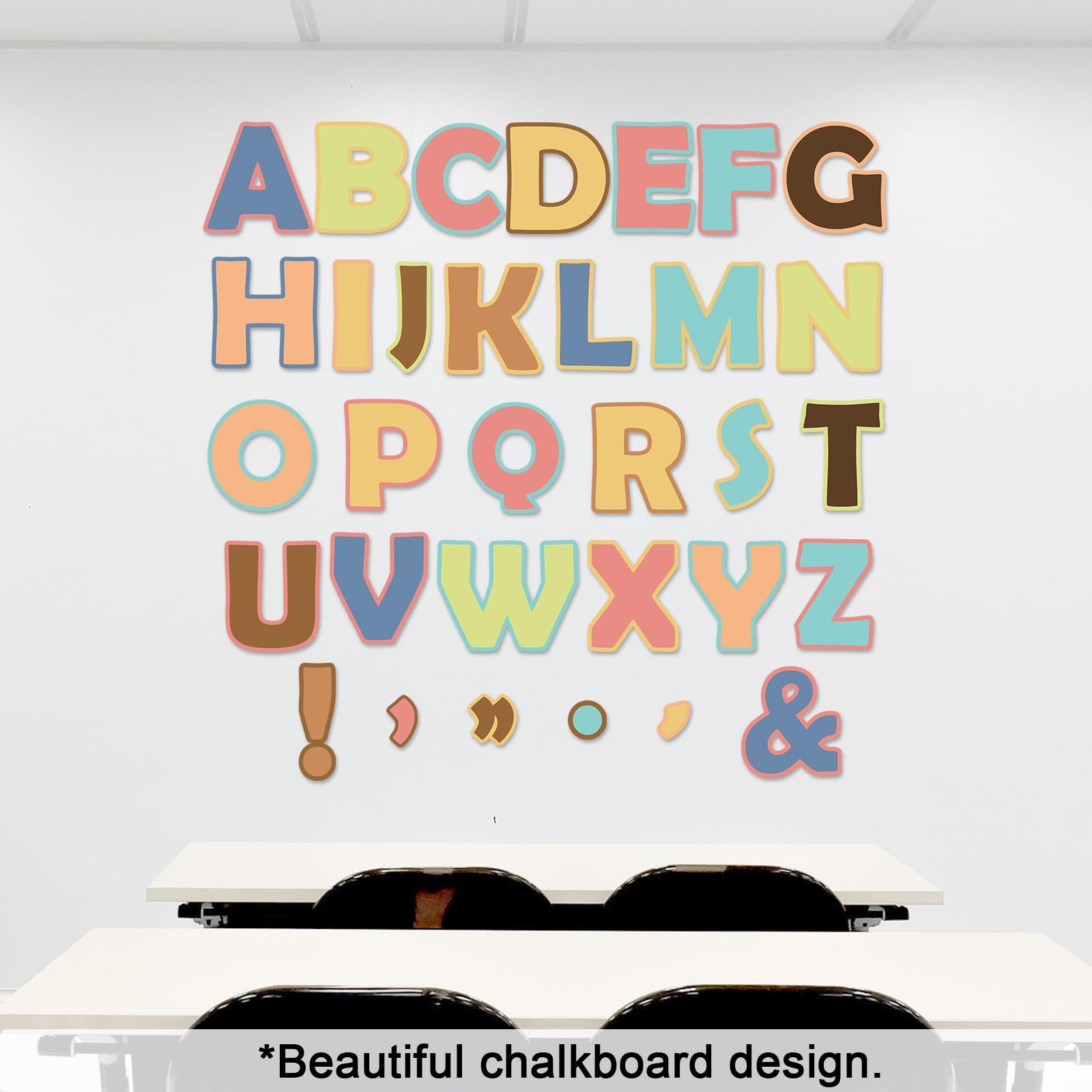 Snapklik.com : 150 PCS Large 7" Bulletin Board Letters Set, Colorful ...