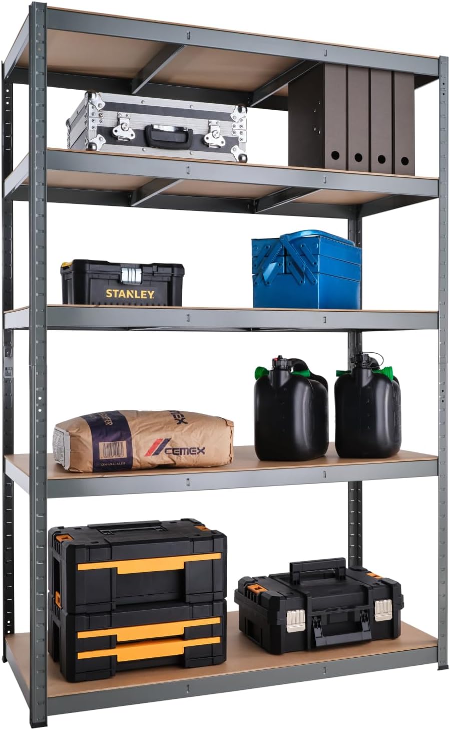 G-Rack Garage Shelving Unit: 180cm x 120cm x 45cm | Single Bay ...
