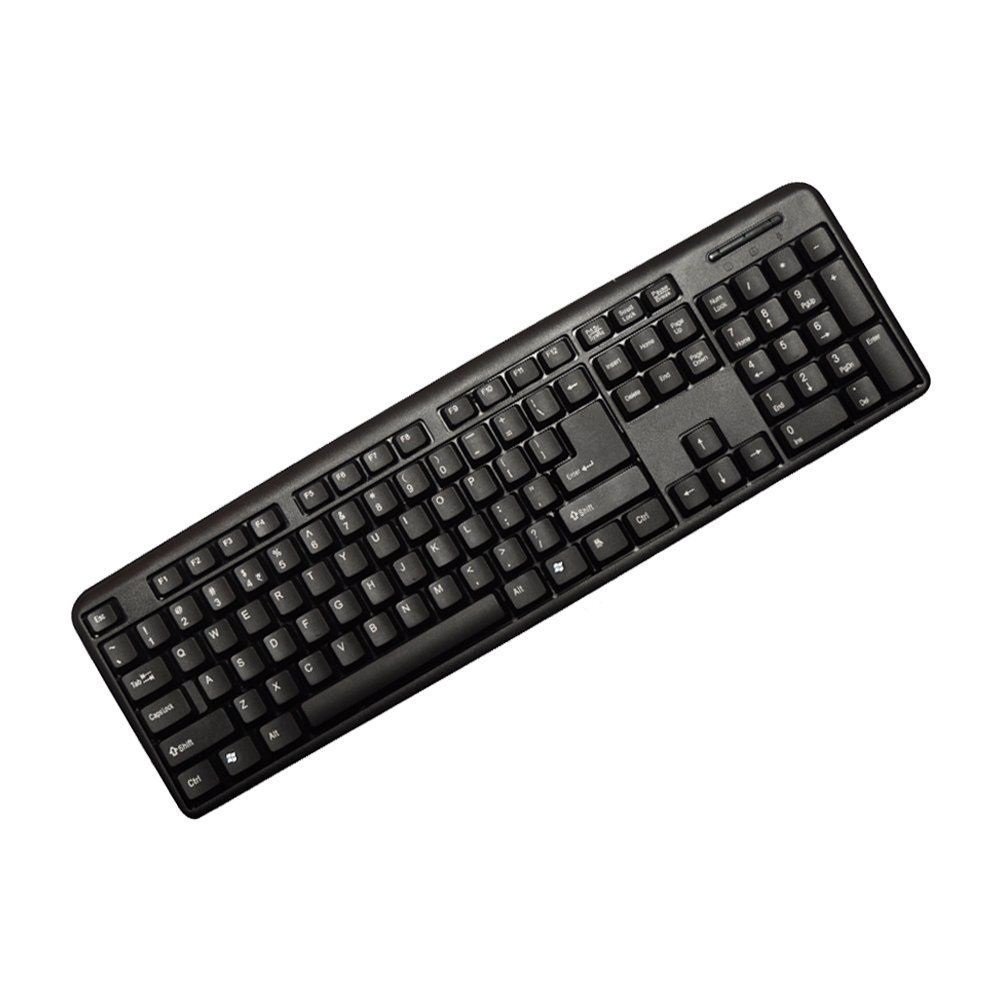 USB Desktop Wired Keyboard for Windows and Linux - QWERTY : Amazon.in ...