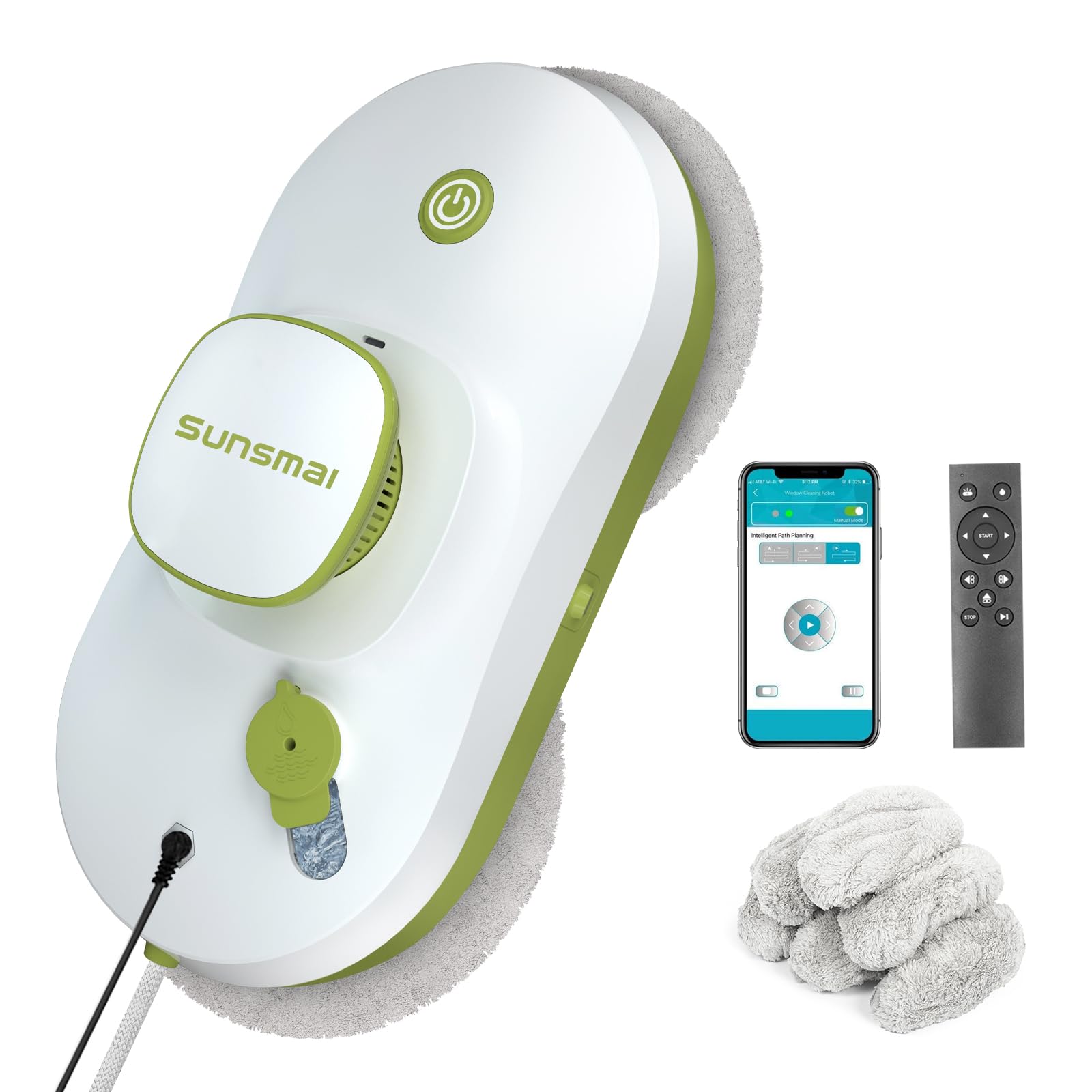 Amazon.com - SUNSMAI Window Cleaning Robot, Smart Window Cleaner with ...