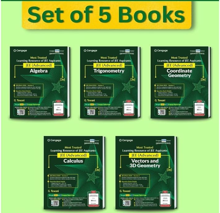 Buy Cengage : Mathematics Combo for JEE Advanced: Algebra + Calculus ...