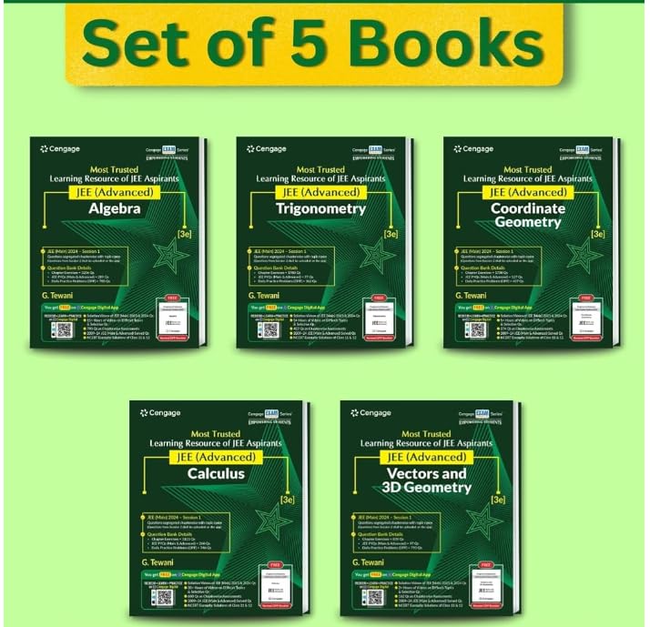 Buy Cengage : Mathematics Combo for JEE Advanced: Algebra + Calculus ...