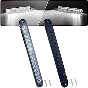 Amazon.com: XtraGlow 10" White Trailer LED Reverse Lights Bar Strip ...
