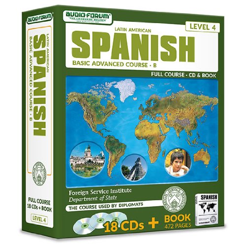 Amazon.com: FSI: Basic Spanish Advanced B (18 CDs/Book): 9781623920067 ...