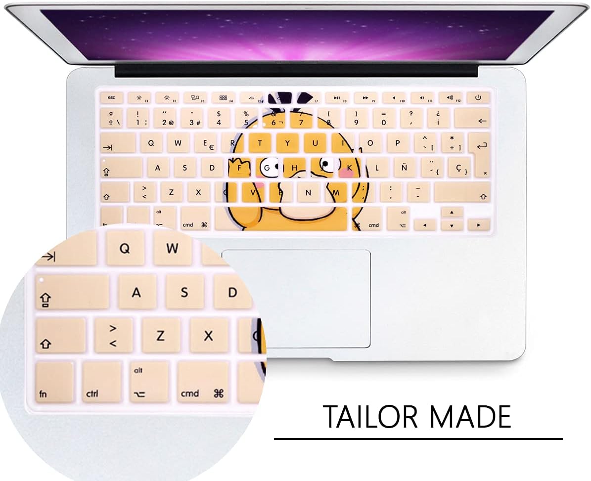 MMDW EU Spanish Language Keyboard Cover for Macbook Pro 13 Inch,15 Inch ...