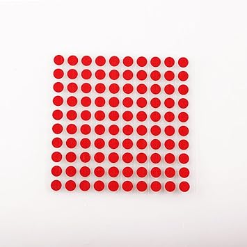 Amazon.com: 100pcs 5mm Water Damage Sticker Liquid Submersion ...