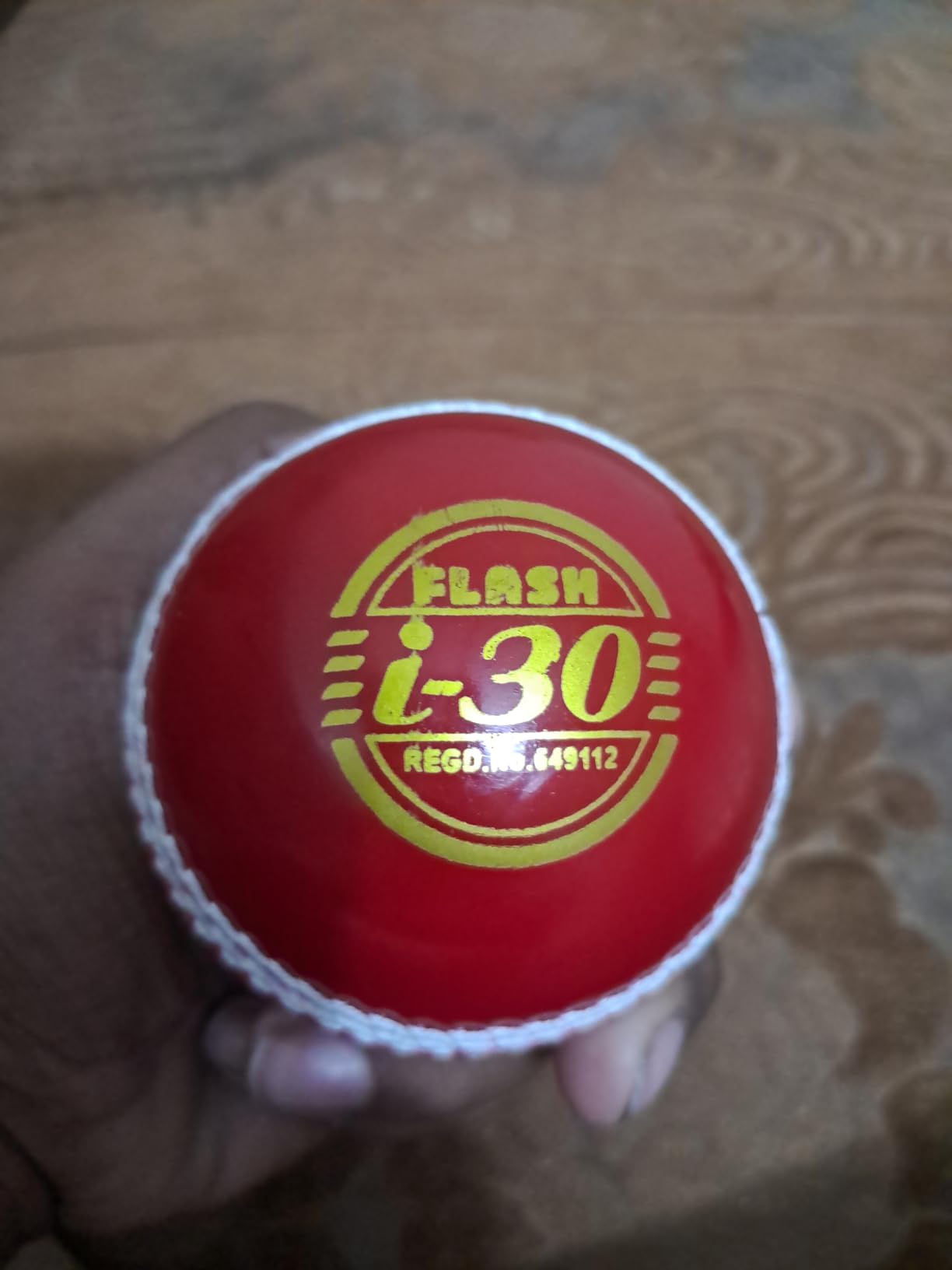 Onekbhalo Flash i30 Synthetic Rubber Cricket Ball, (3 Ball Pack) weight ...