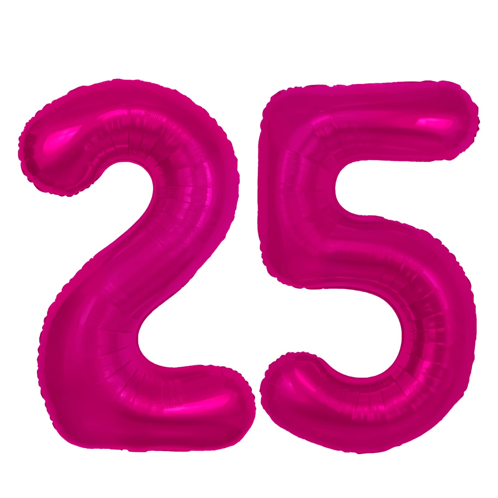 Amazon.com: 40 inch Hot Pink Number 25 Balloon, Giant Large 25 Foil ...