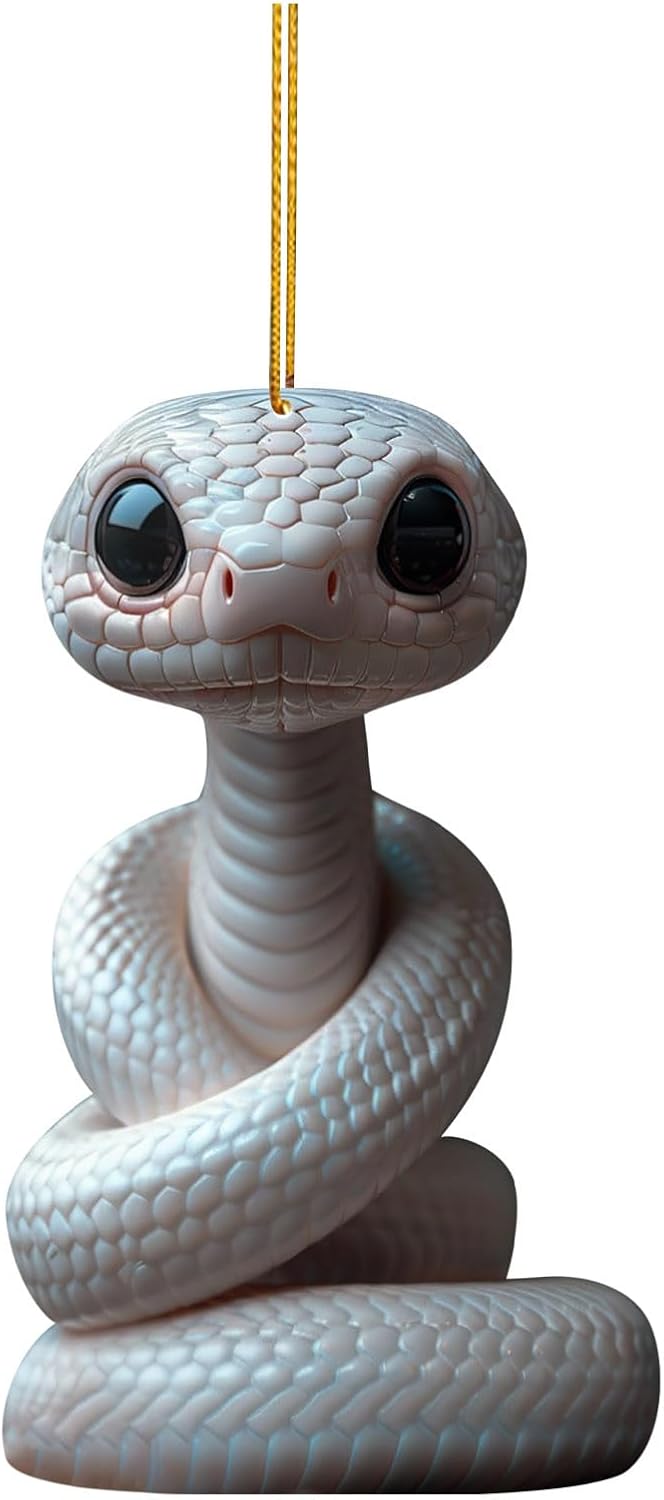 Amazon.com: AOLHXY Snake Tree Ornaments Gift for Christmas 2024, Cute ...
