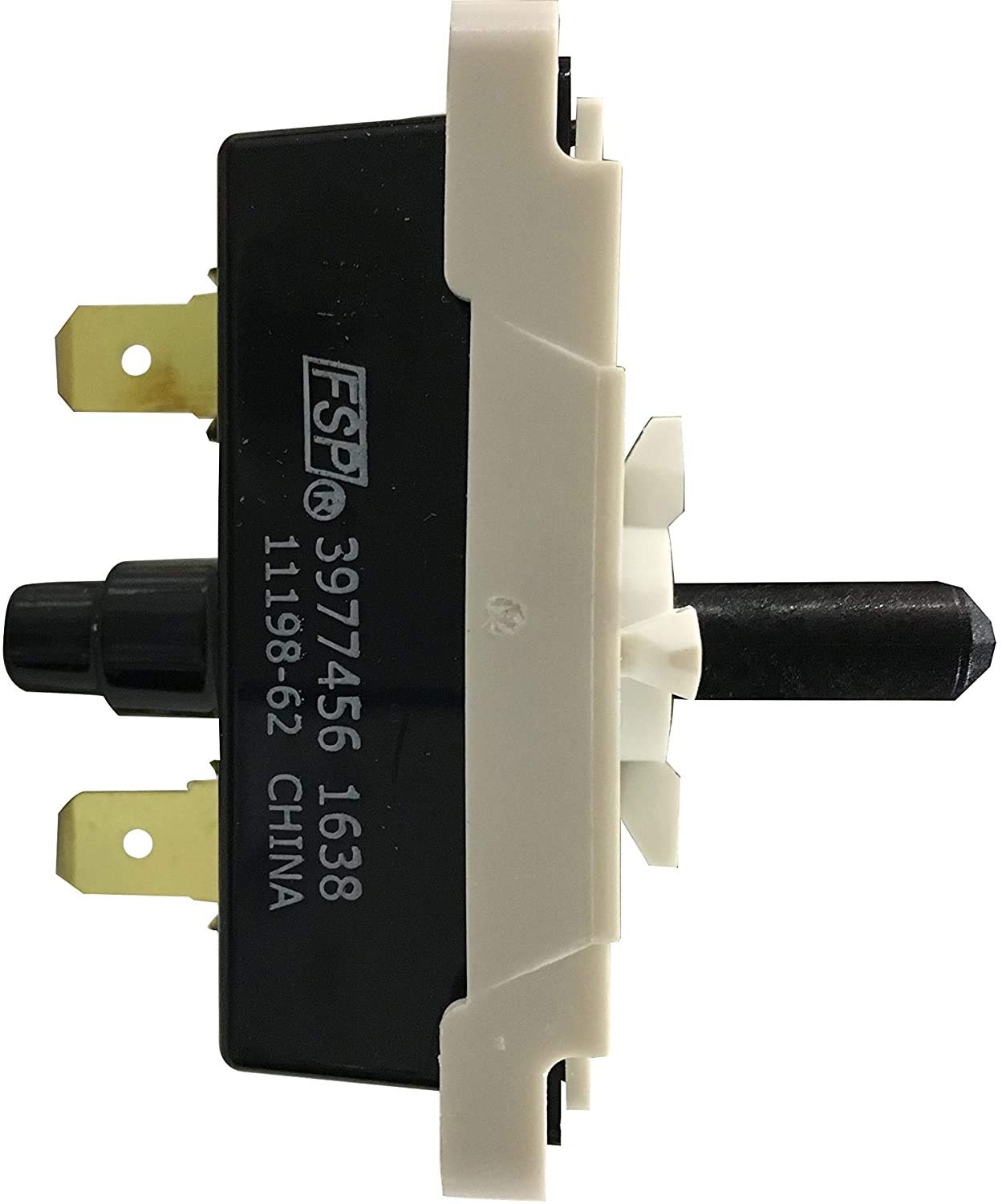 Whirlpool WP3977456 Genuine OEM Dryer Switch Push To Star Fits: 3977456 ...