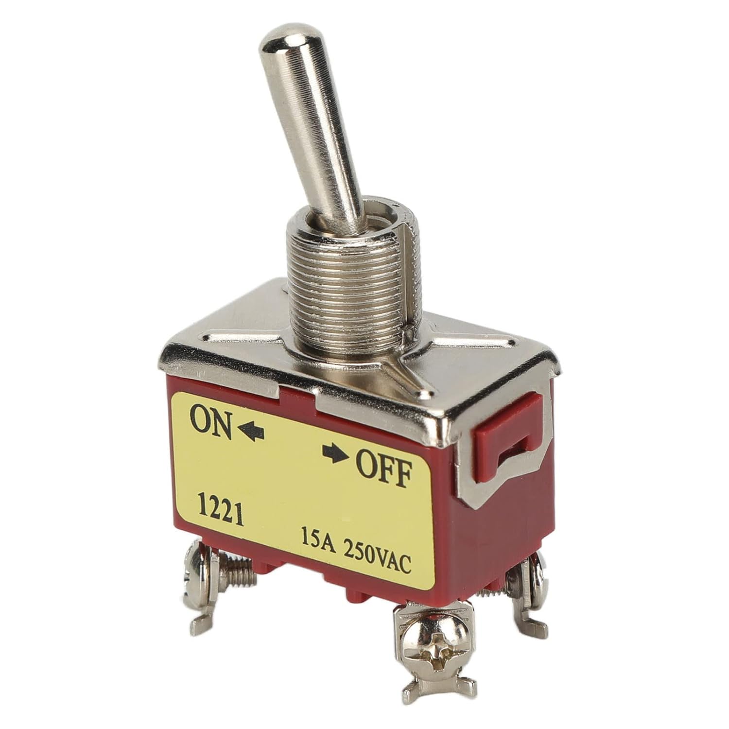 Wedinard Electrical Toggle Switches, Rocker Switch 12mm Opening Screw ...