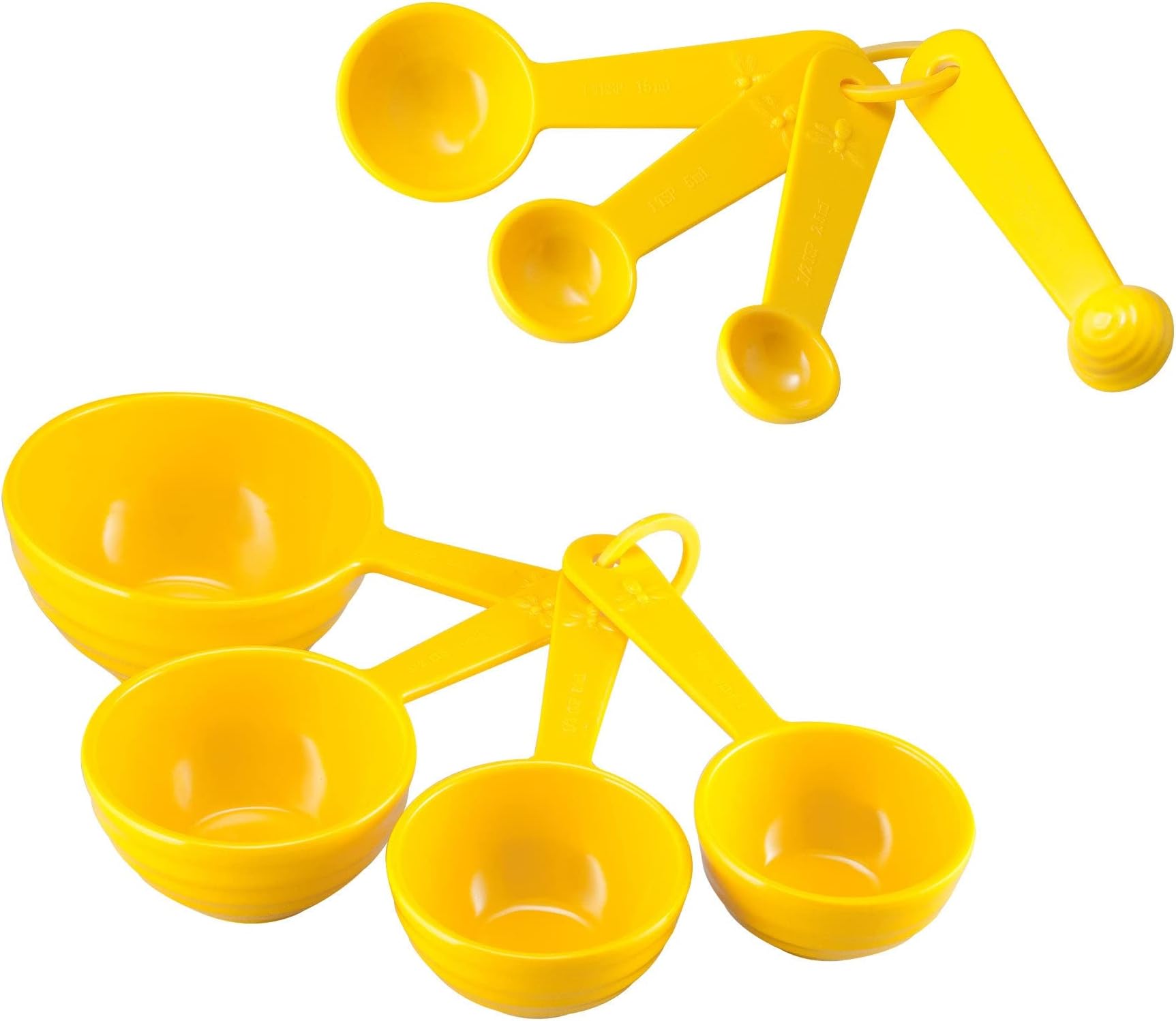 Amazon.com: UPware 4-Piece Multi-Purpose Liquid and Dry Melamine ...