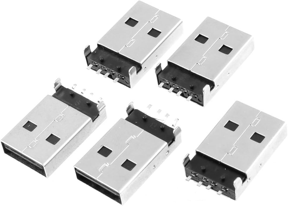 Amazon.com: Didamx 100Pcs USB Type A Standard Port Female Solder Jacks ...