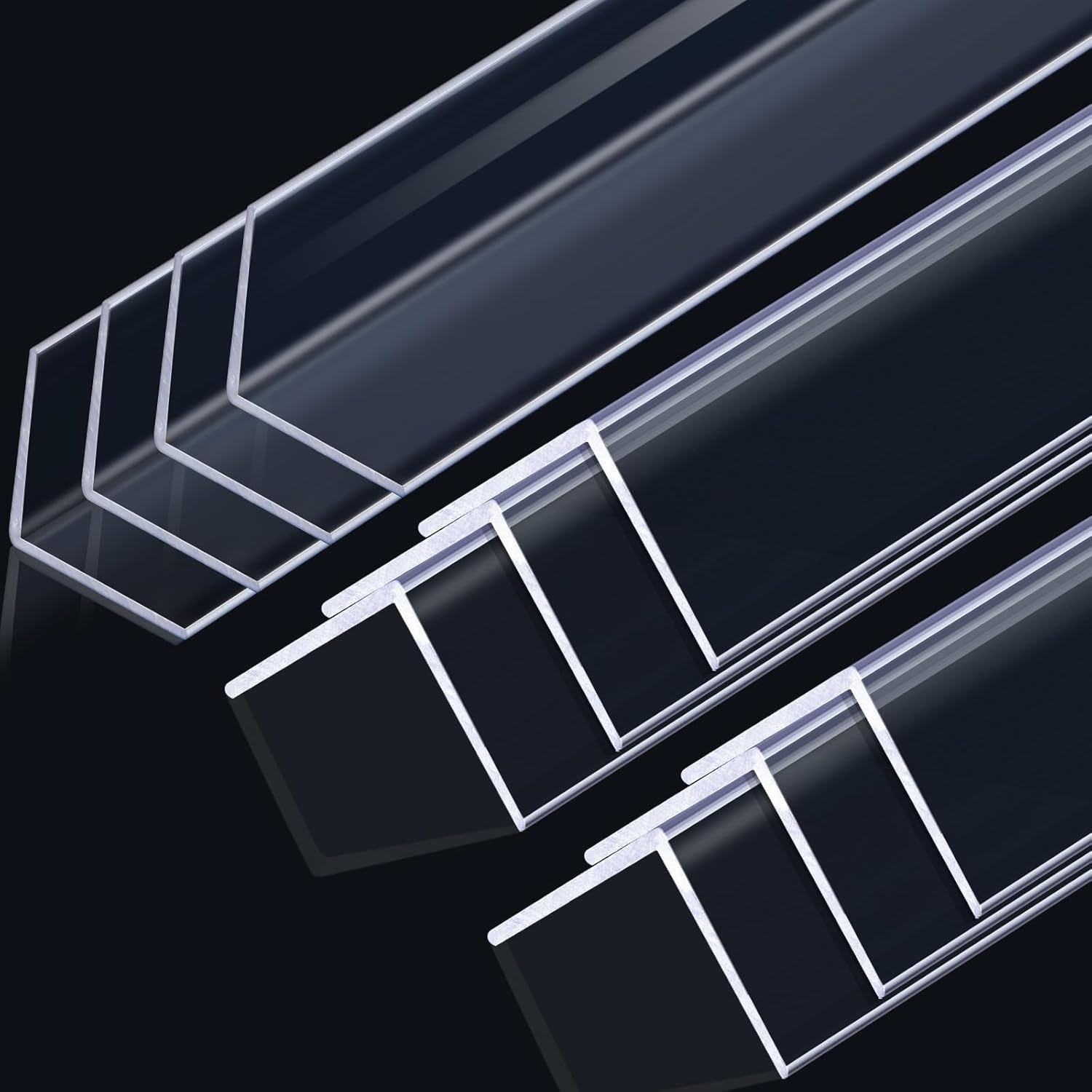 Amazon.com: Sasylvia 10 Pcs Wall Corner Protector Guards, Vinyl 1-1/8 x ...