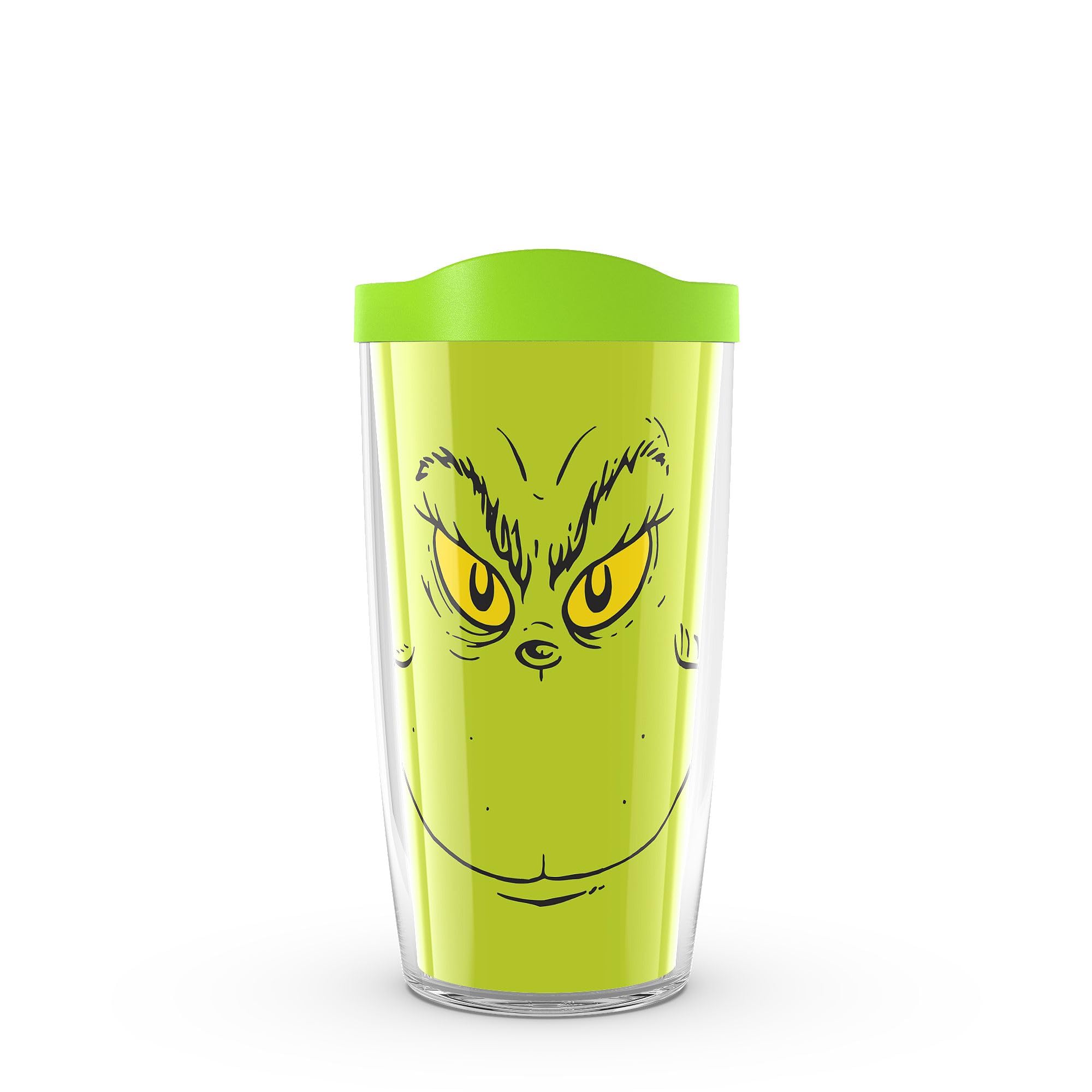 Amazon.com | Tervis Dr. Seuss - Grinch Grin Made in USA Double Walled ...