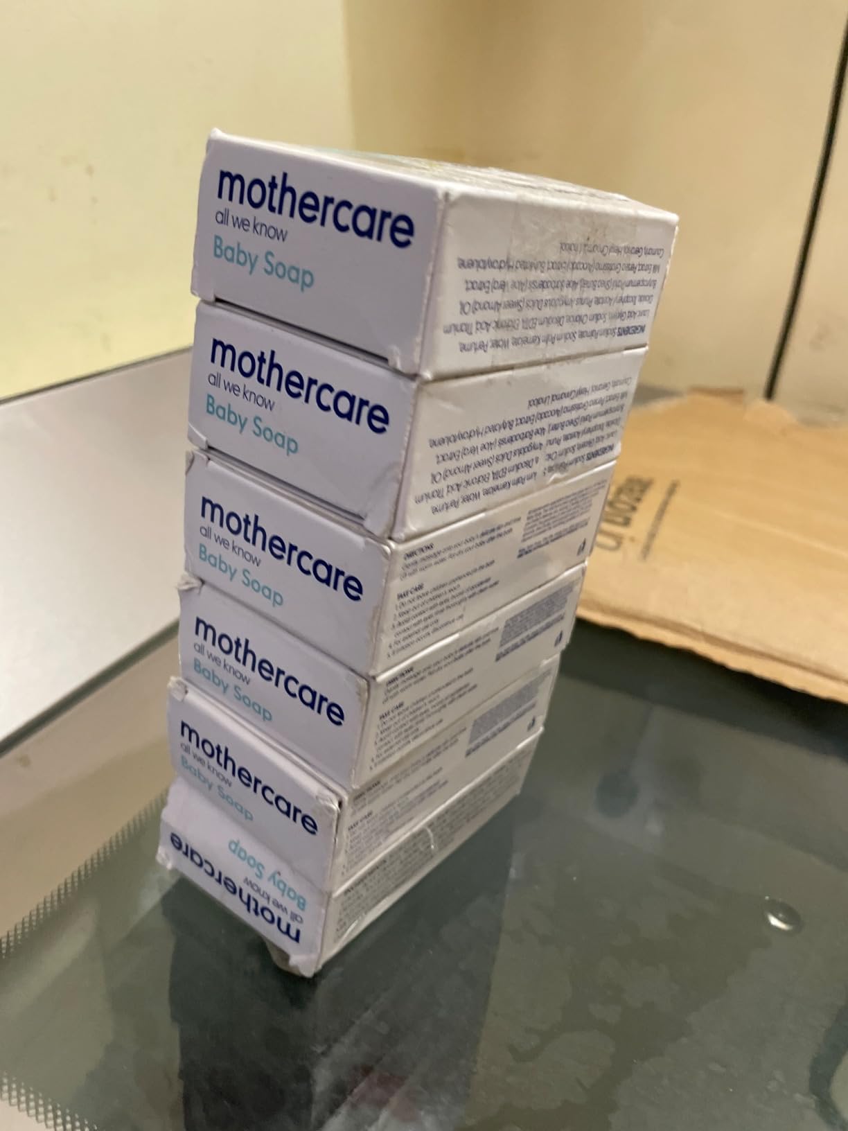 Mothercare All We Know Baby soap 75gm (Pack of 6) by Fratelli ...