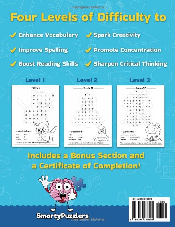 Snapklik.com : My First Word Search For Kids Ages 4-6: Find Sight Words ...