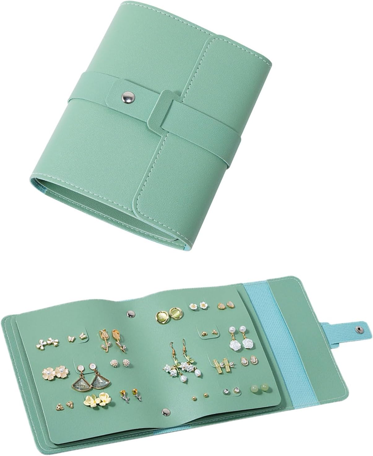Earring Storage Earrings Folder Small Book Storage Bags Practical Stud ...