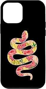 Amazon.com: iPhone 12 mini Ball Python Flower Ophiophile Snake ...