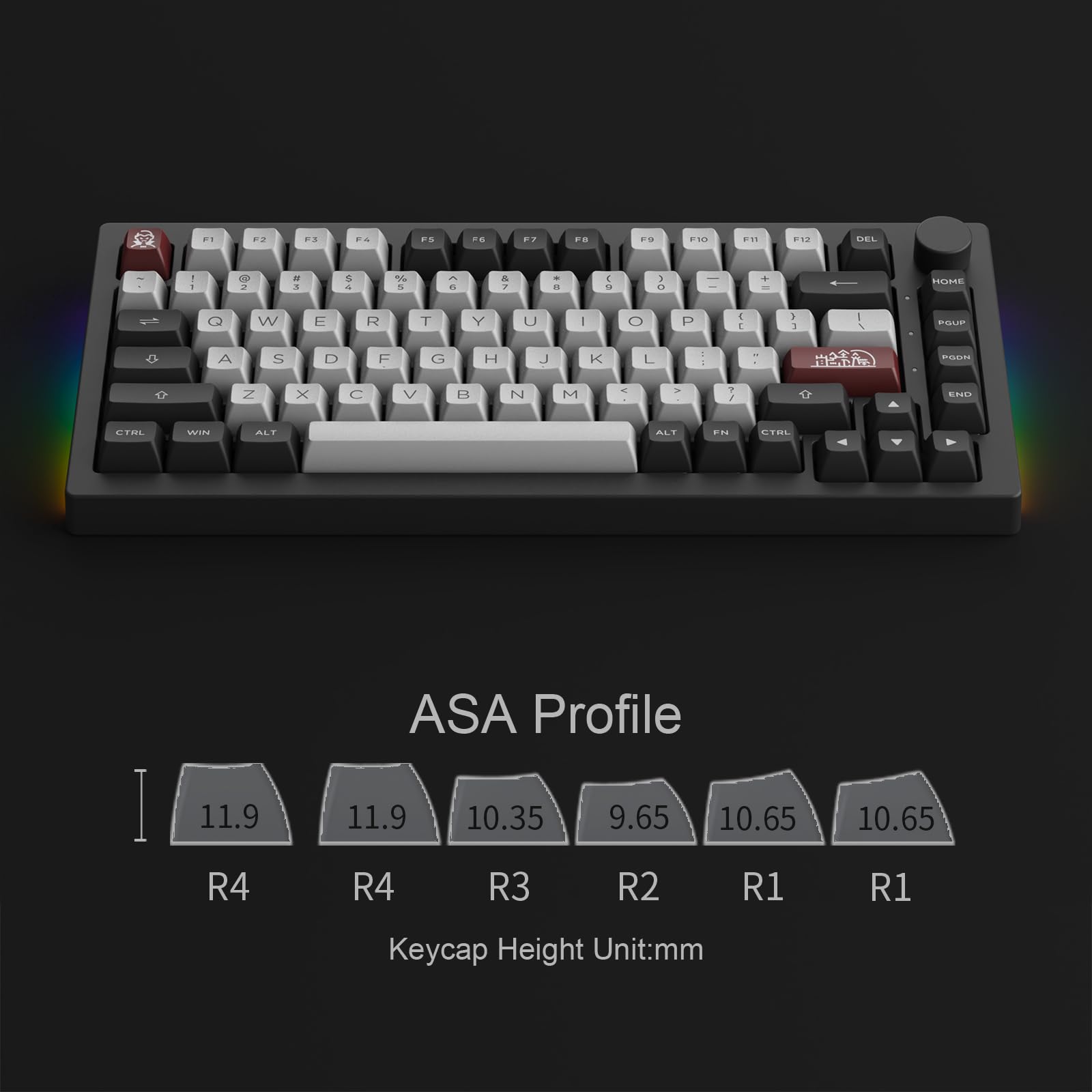 Snapklik.com : Akko Dracula Castle Mechanical Keyboard 5075B Plus 75% ...