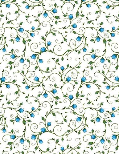 Amazon.com: Ceramic Decals - Blue Rose (19" x 13")