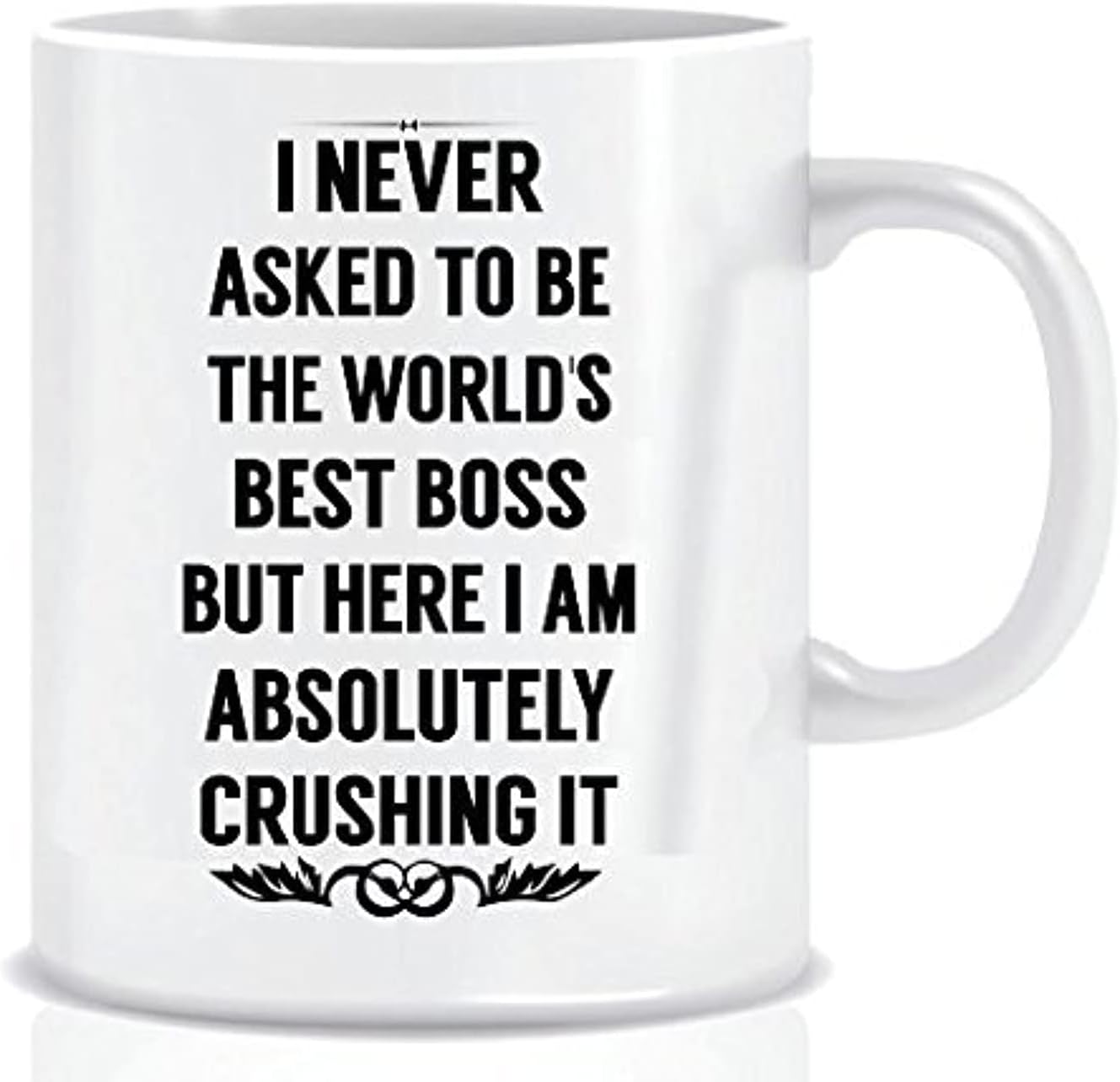 Amazon.com: DOTAIN Funny Office Sayings You Are Luckiest Boss In The ...