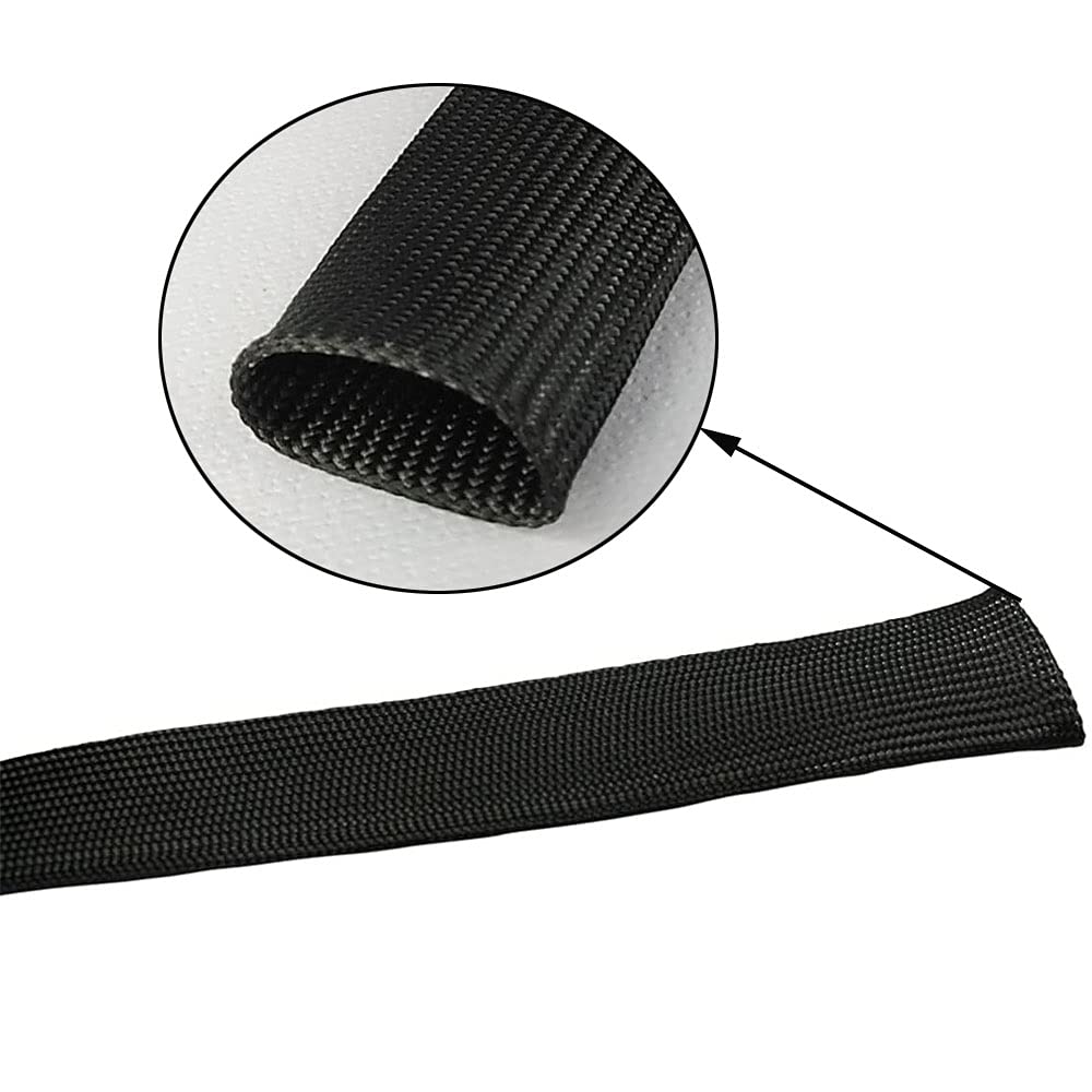 Snapklik.com : Fiberglass Hose Heat Shield Sleeve Spark Plug Wire Heat ...