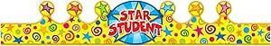 Amazon.com : Carson Dellosa – Star Student Crowns, Classroom Rewards ...