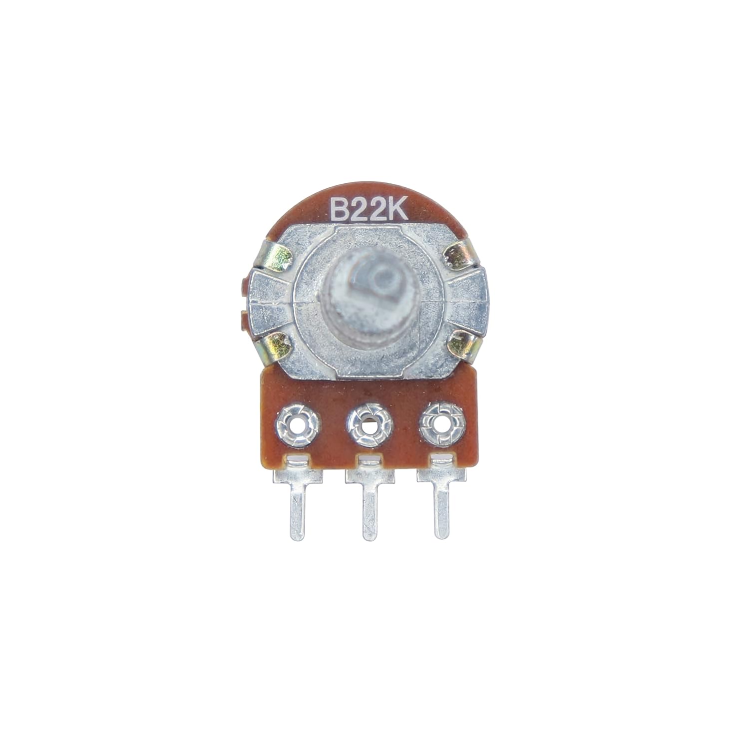 Electronic Spices 22k Potentiometer D Shaft Handle 3 Pin Pack of 5pcs ...