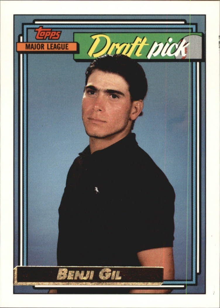 Amazon.com: 1992 Topps Gold #534 Benji Gil MLB Baseball Trading Card ...