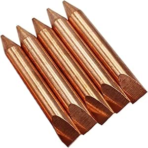 Amazon.co.jp: 5pc Copper Spot Welding Electrode for Body Repair Spotter ...