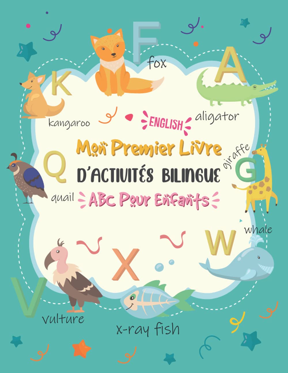 Mon Premier Livre Dactivites Bilingue Abc Pour Enfants Livre De ...