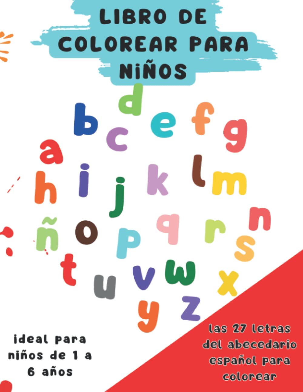 Libro De Colorear Para Ninos Las 27 Letras Del Abecedario | Desertcart KSA
