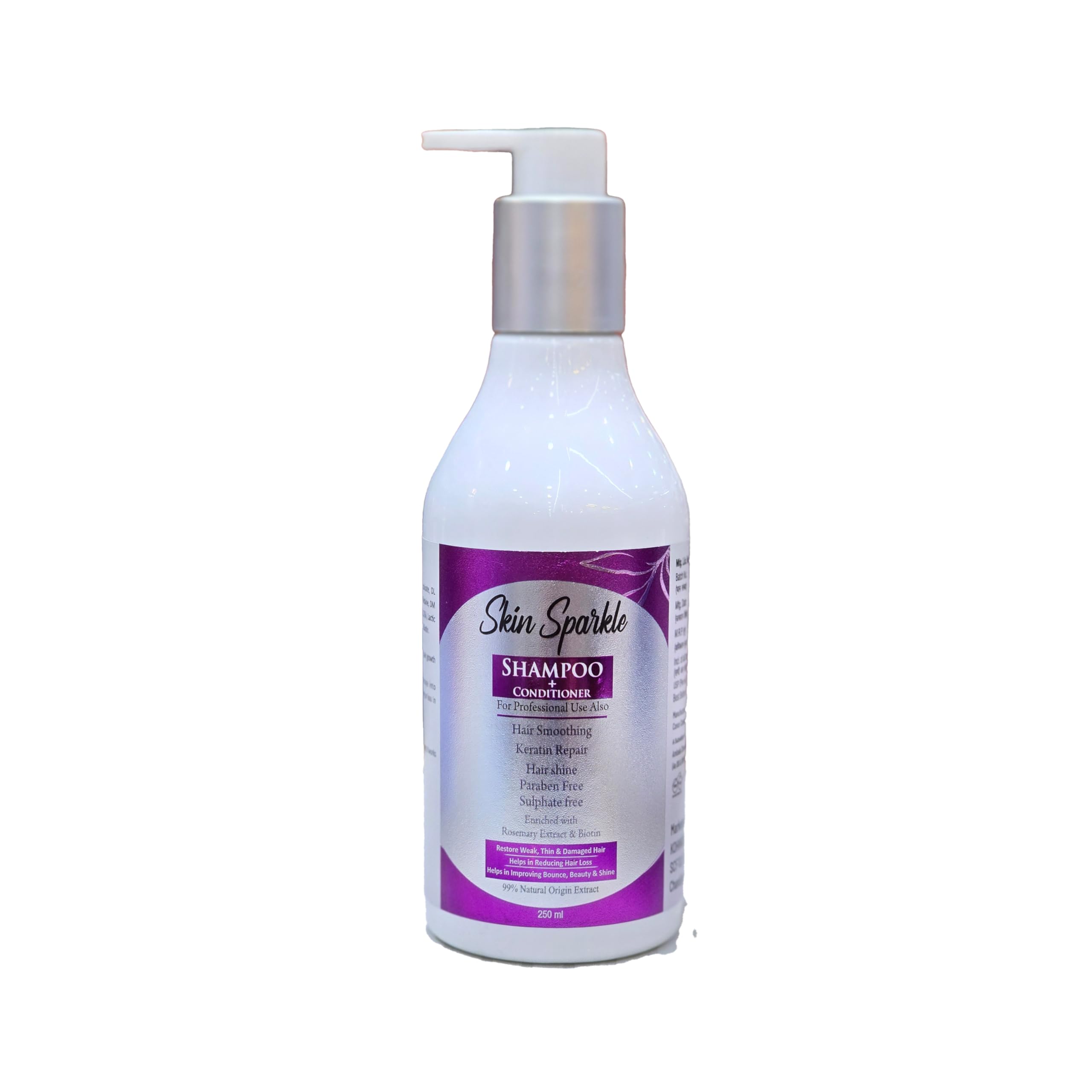 Buy SKIN SPARKLE Hair Shampoo| Smooth and Silky, Anti Dandruff Shampoo ...