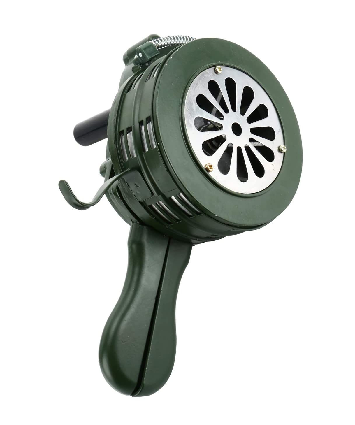 Amazon.com: Mono-gatari Handheld Air Raid Siren Hand Crank Siren Horn ...