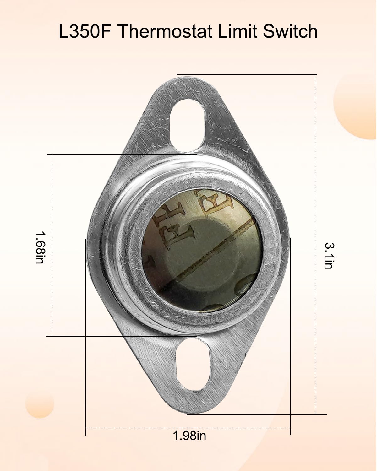 Snapklik.com : QLZOZB 1 Pc L350F Thermostat Limit Switch Replace 47 ...