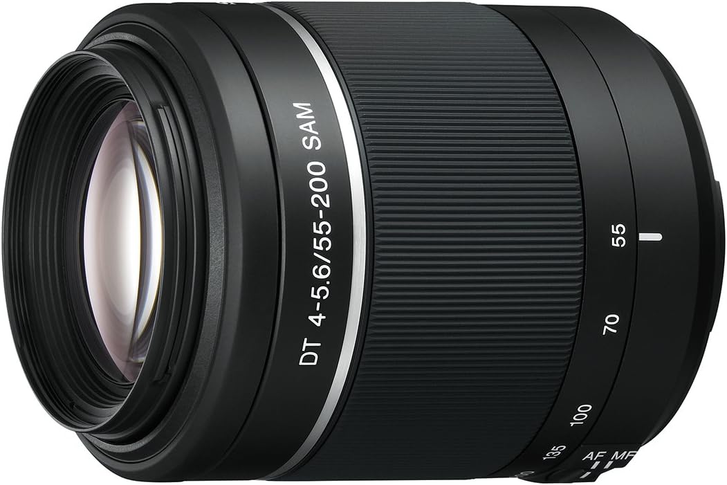 Amazon.com : Sony SAL55200 55-200mm f/4-5.6 DT ED Compact Telephoto ...