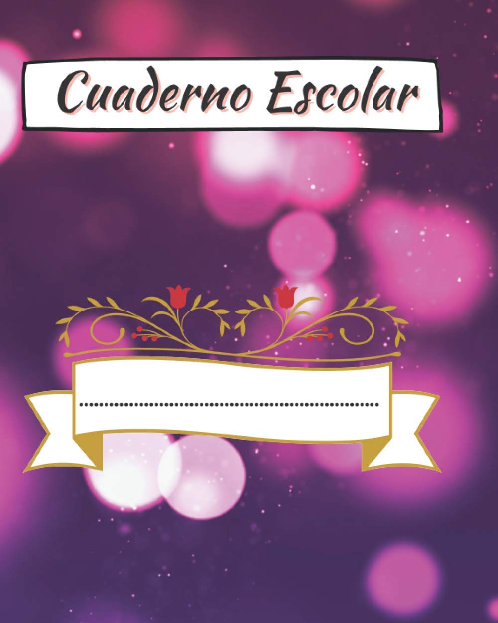 Buy Cuaderno Escolar: Libro de escritura a rayas para niños y niñas ...