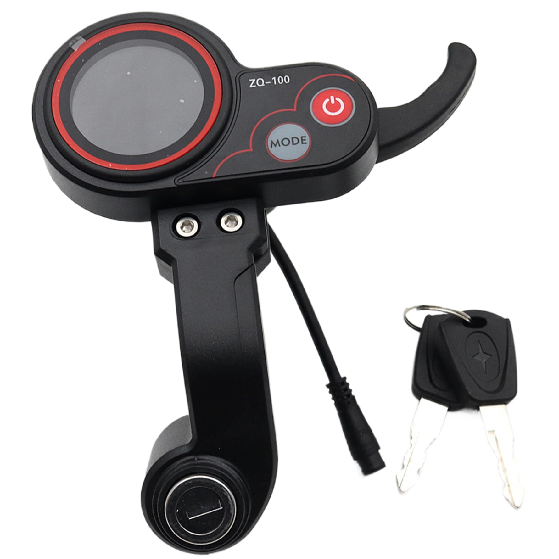 Amazon.com : Speedometer, Scooter Speedometer with Key Digital 6 Pin ...